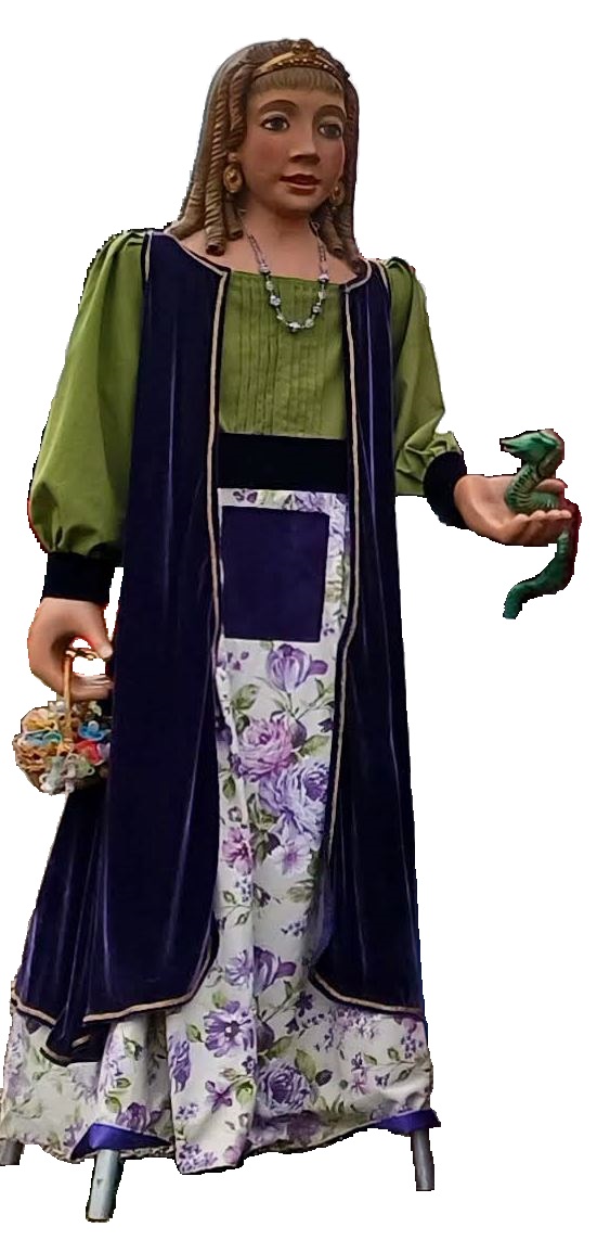 GEGANTONS Eloi i Maria Gleva | Colla Gegantera i Grallera de Manlleu